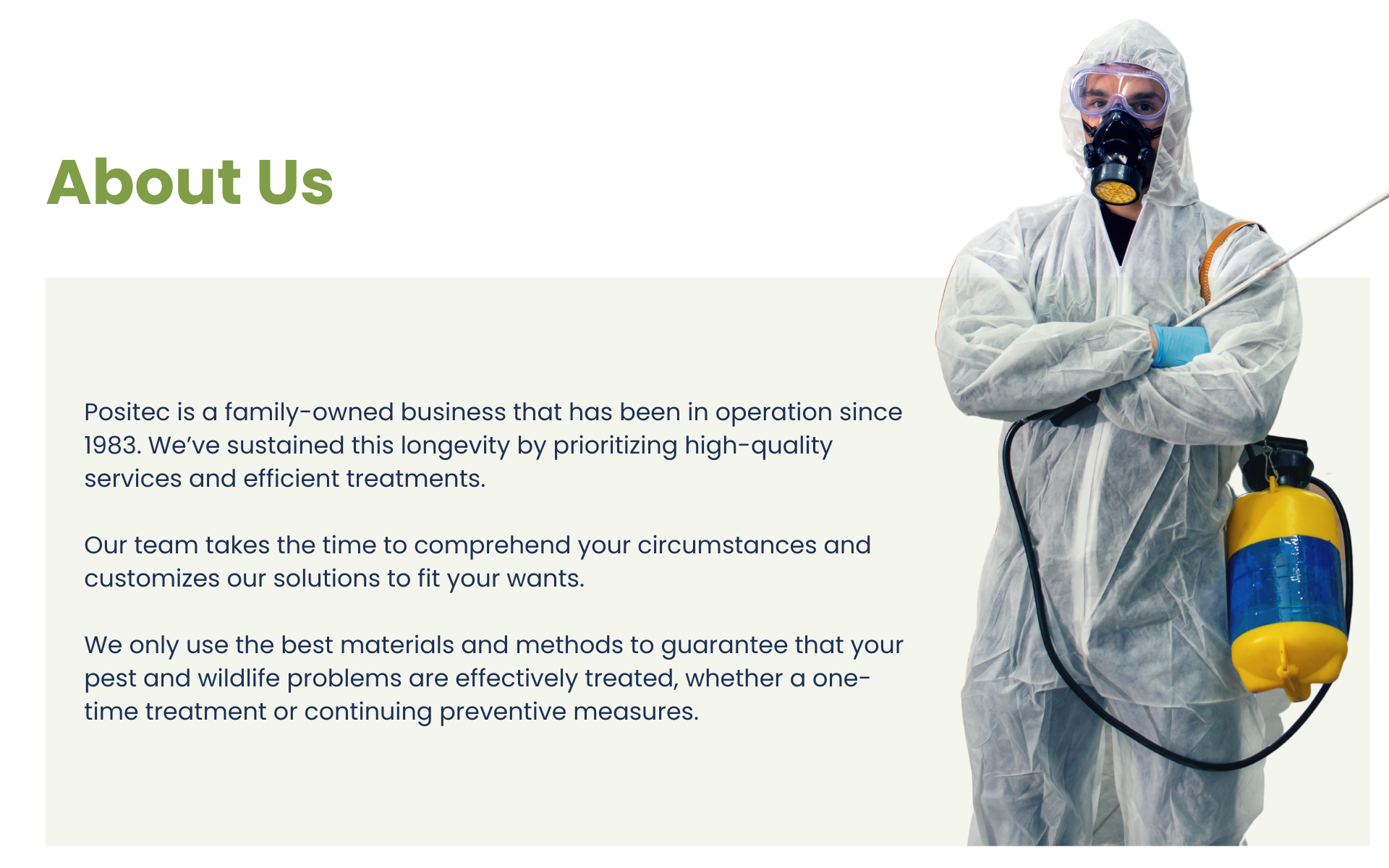 Home - Positec Pest & Wildlife Control Toronto & GTA